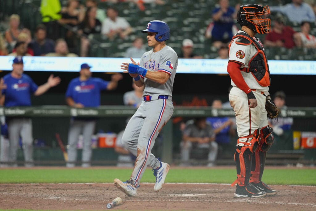 Jacob Latz, Sam Haggerty star for Texas Rangers in win